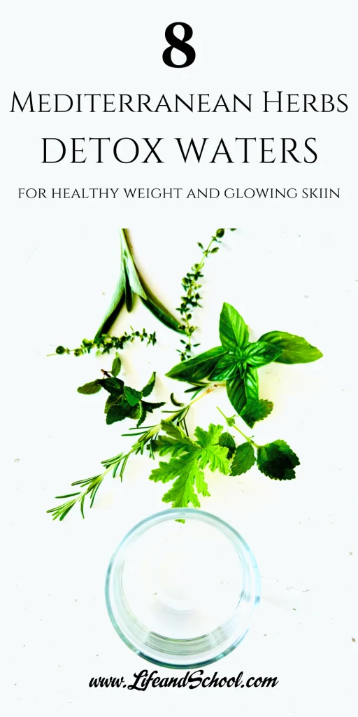 The Best Detox Water Recipes with Mediterranean Herbs - LifeandSchool ...
